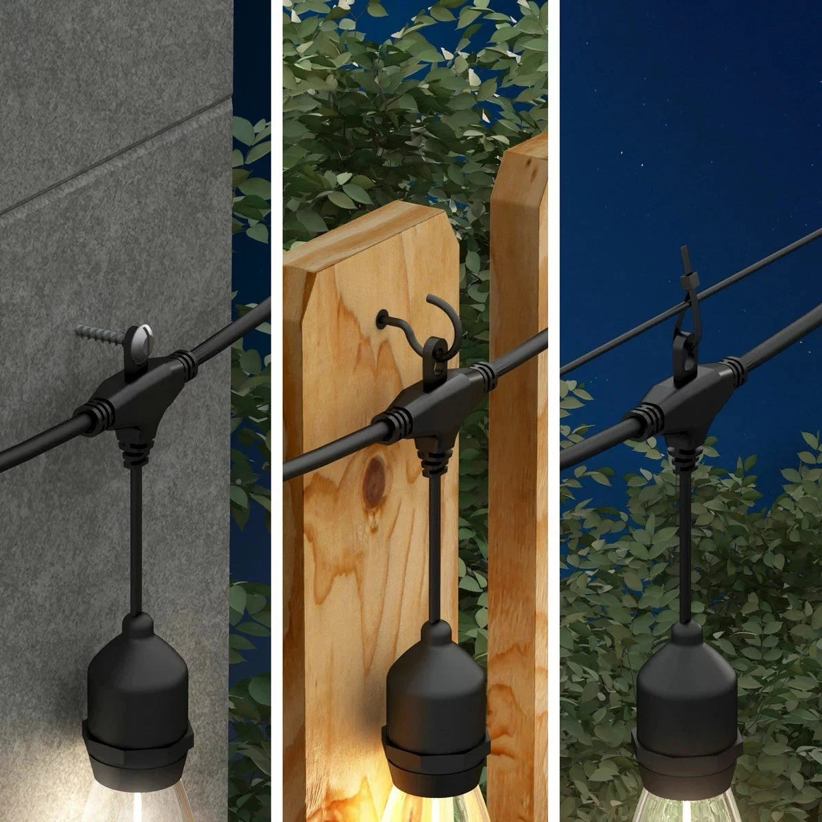 Artika Eclipse Solar 20 LED String Lights 12.8m Solar & USB-C Remote C ...
