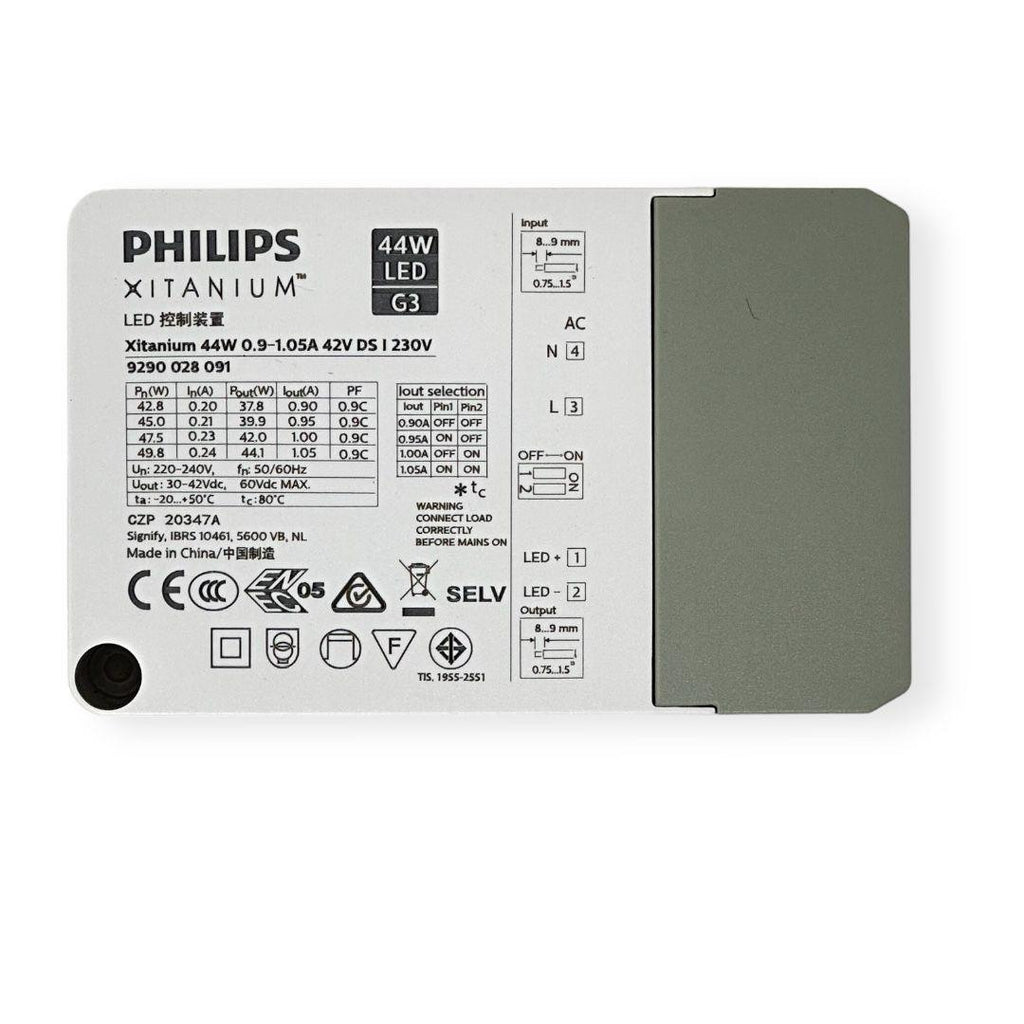 Philips Xitanium 44Watt LED Driver Non Dimmable 220 240V